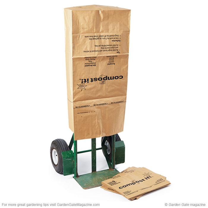 Wide open compost bags | Garden Gate
